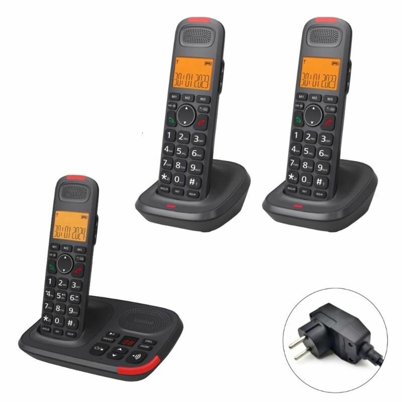 DECT-телефон с возможностью расширения до 2 трубок для связи в нескольких комнатах, Европейские правила