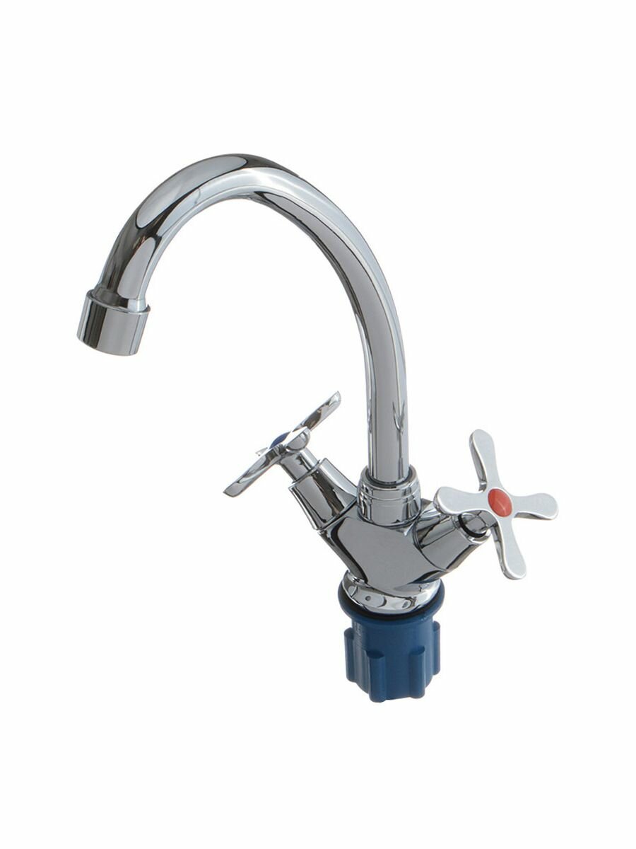 Melodia Della Vita Смеситель кухня MELODIA Fiore ёлочка с гайкой керамика MDV40605 без гибкой подводки