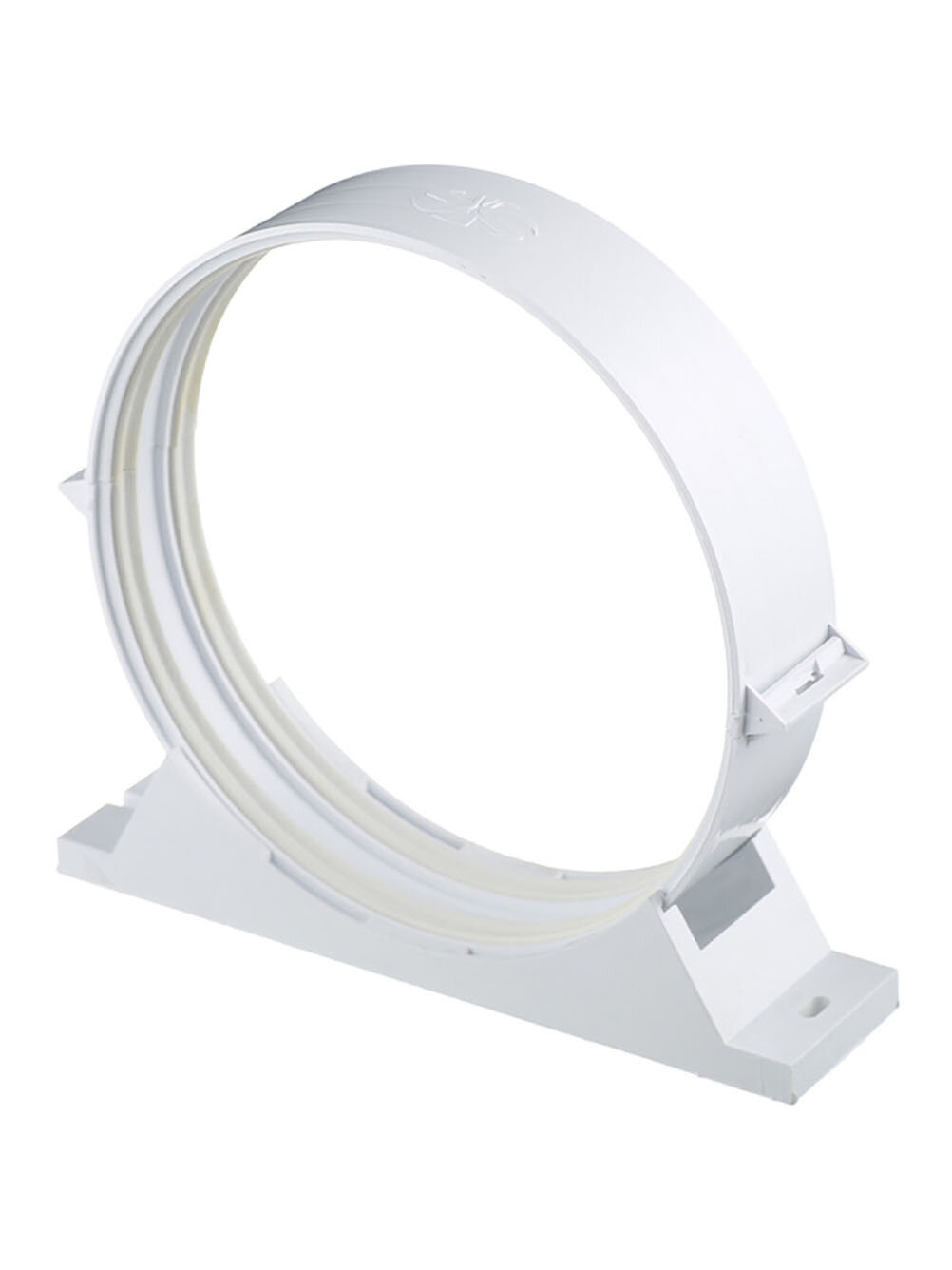 Держатель для круглых воздуховодов с уплотнителем пластиковый d160 мм