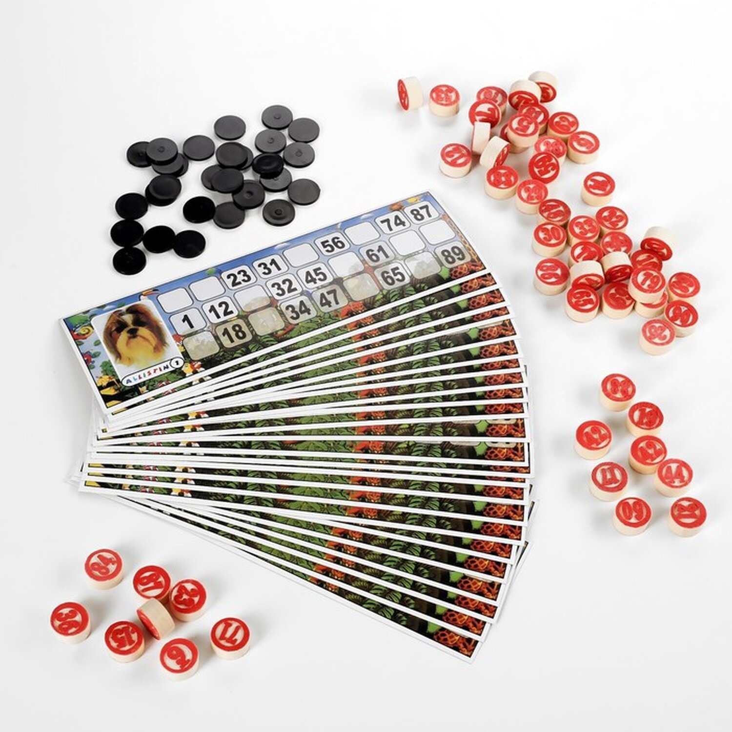 Русское лото "Саванна", 24 карточки, 90 бочонков, для детей от 5 лет