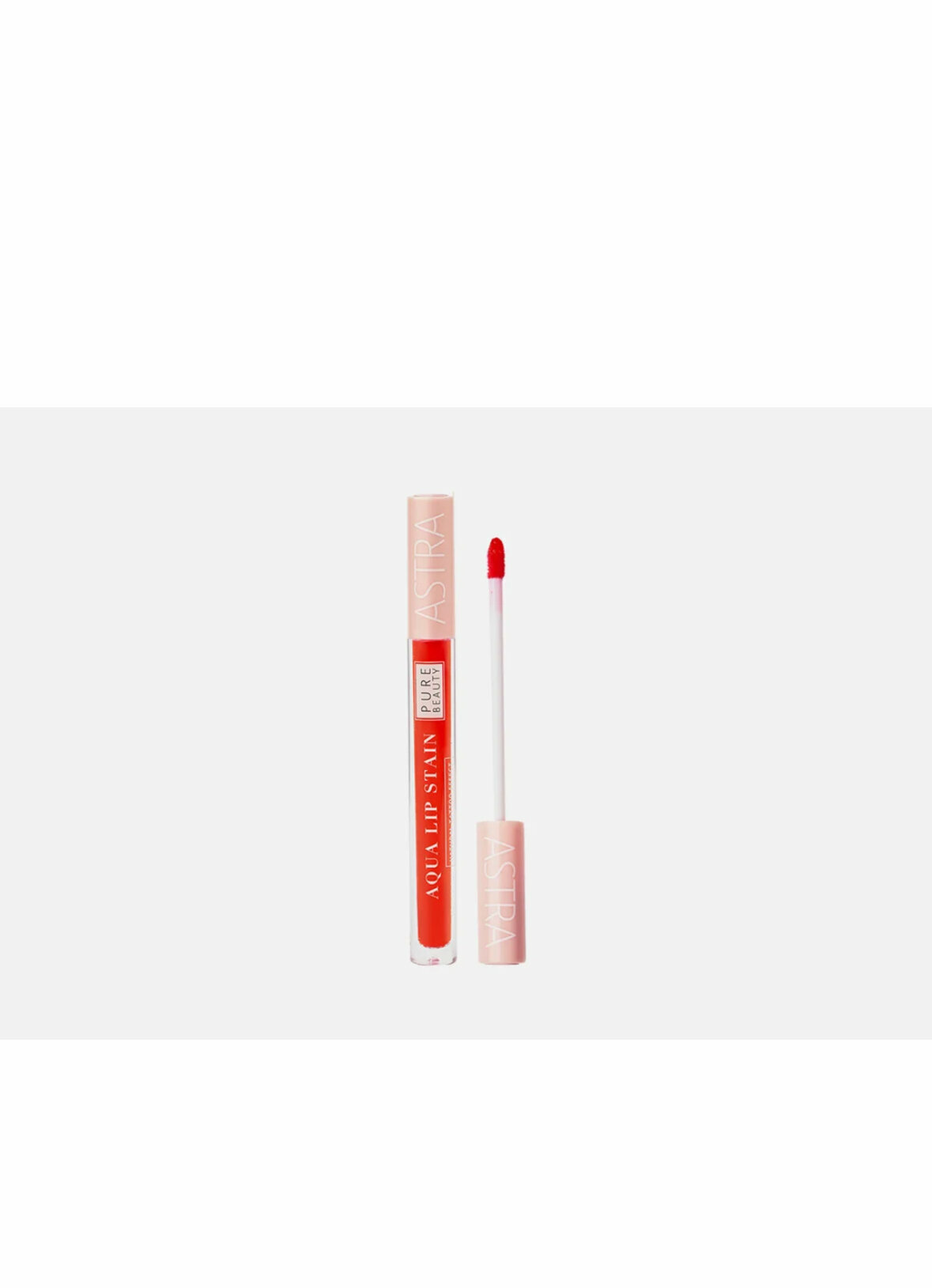 Тинт для губ Astra Make-Up Pure Beauty Aqua lip stain 02, на водной основе