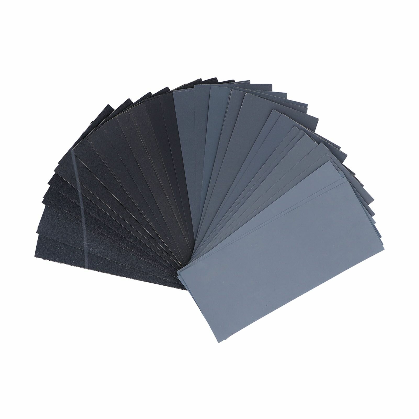 Наждачная бумага, сухая и влажная наждачная бумага, зернистость от 120 до 3000, водонепроницаемый набор для полировки, шлифовка, 42 шт./компл.