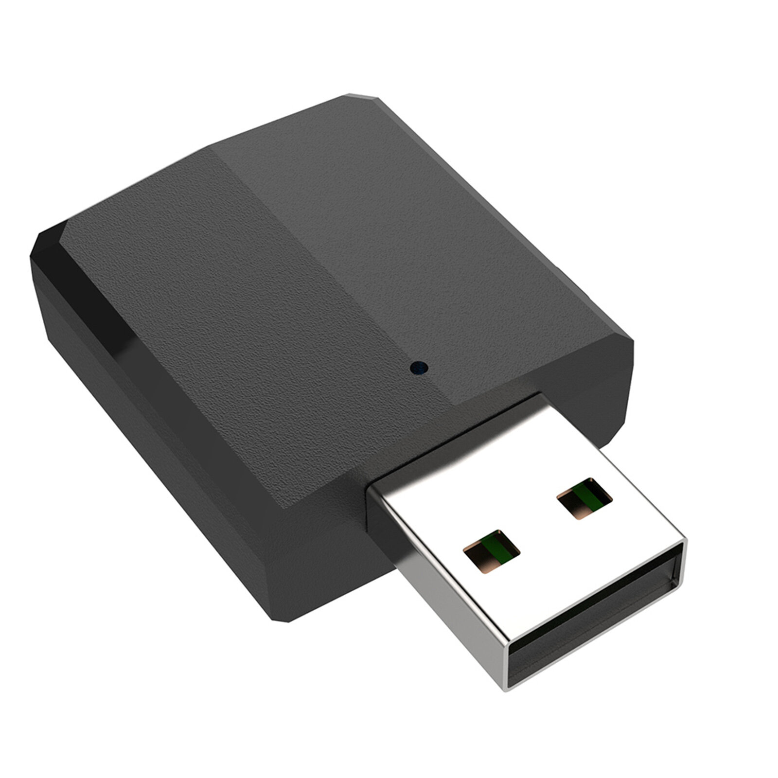Адаптер USB BT 5.0 передатчик приёмник 3 в 1 EDR Dongle Mini 3.5mm AUX для телевизора ПК наушников домашней стереосистемы автомобильной аудиосистемы, черный белый, размер 39*25*12mm, диапазон действия 15м, поддержка A2DP AVRCP, вход 3.5mm, выход 3.5mm