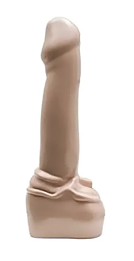 Гигантский фаллоимитатор Doc Johnson Giant Jumbo Jack XL, телесный, 37 см