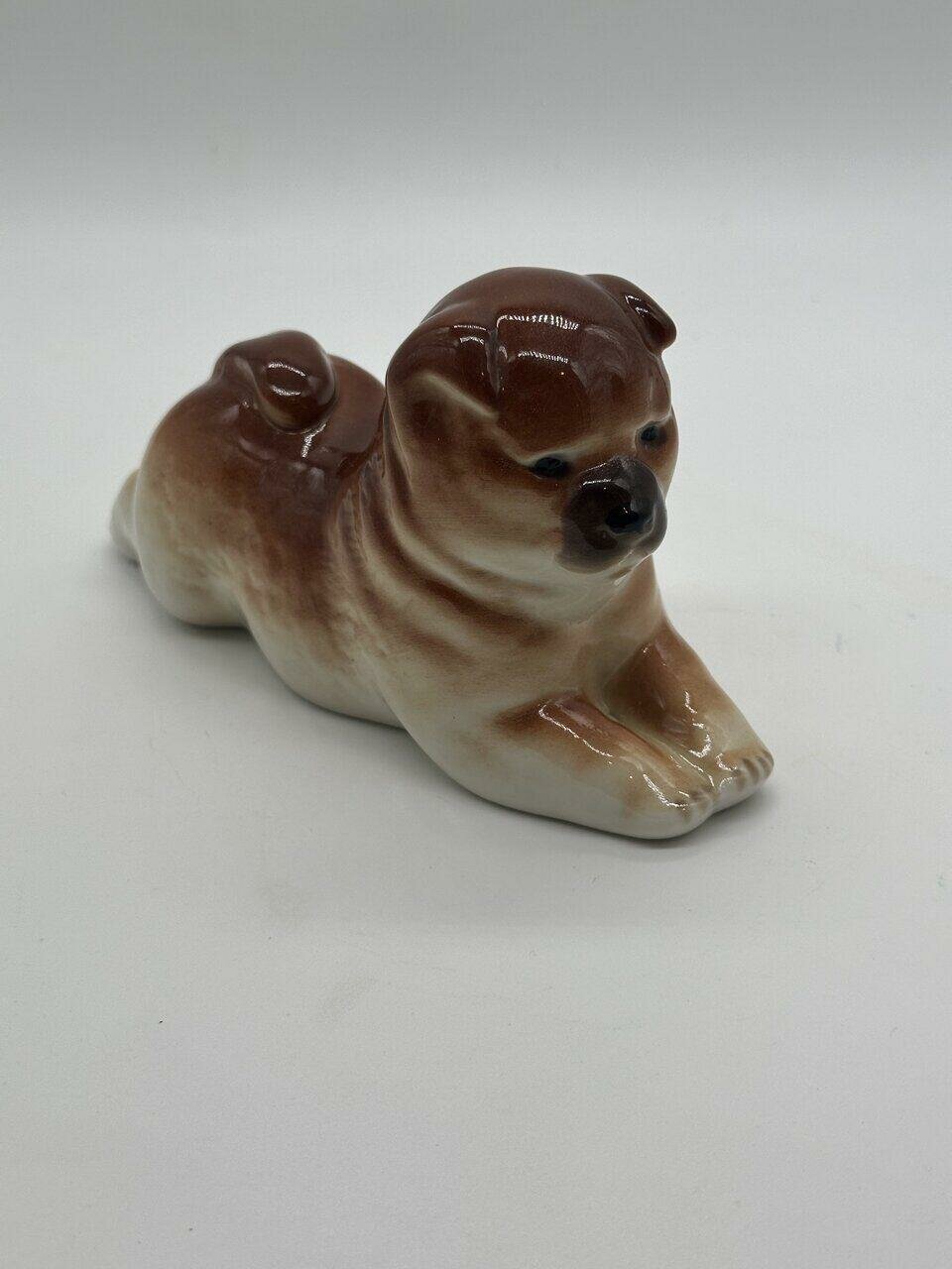 Статуэтка Собачка лфз 70 годы винтаж