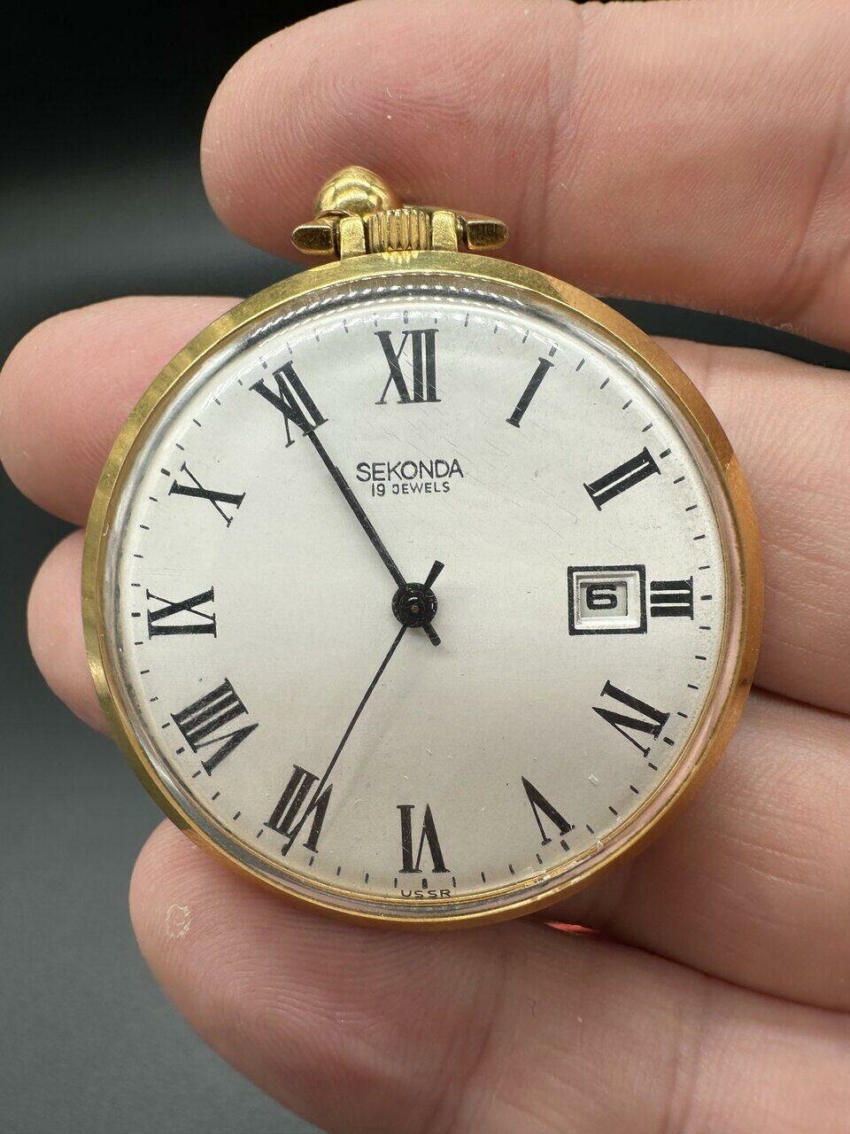 Часы карманные Ракета механика ссср 1970 годы редчайшие