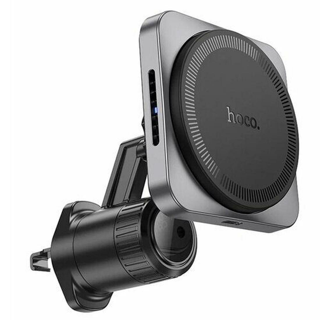 Держатель в авто Hoco HW15 15W с функцией беспроводной зарядки