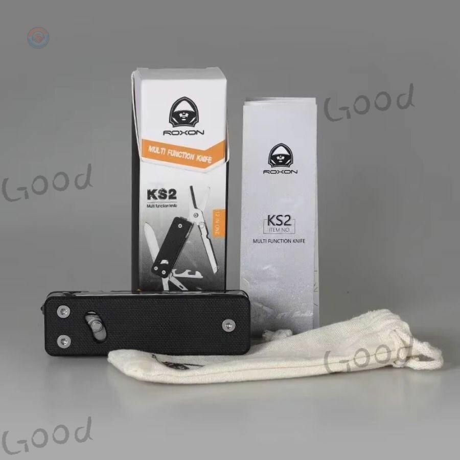Клипса для клипсатора Roxon KS2E Elite, запасная фиксатор-держатель для мультитула 13 в 1, стальная клипса-карманный крепеж для EDC ножа и мультитула