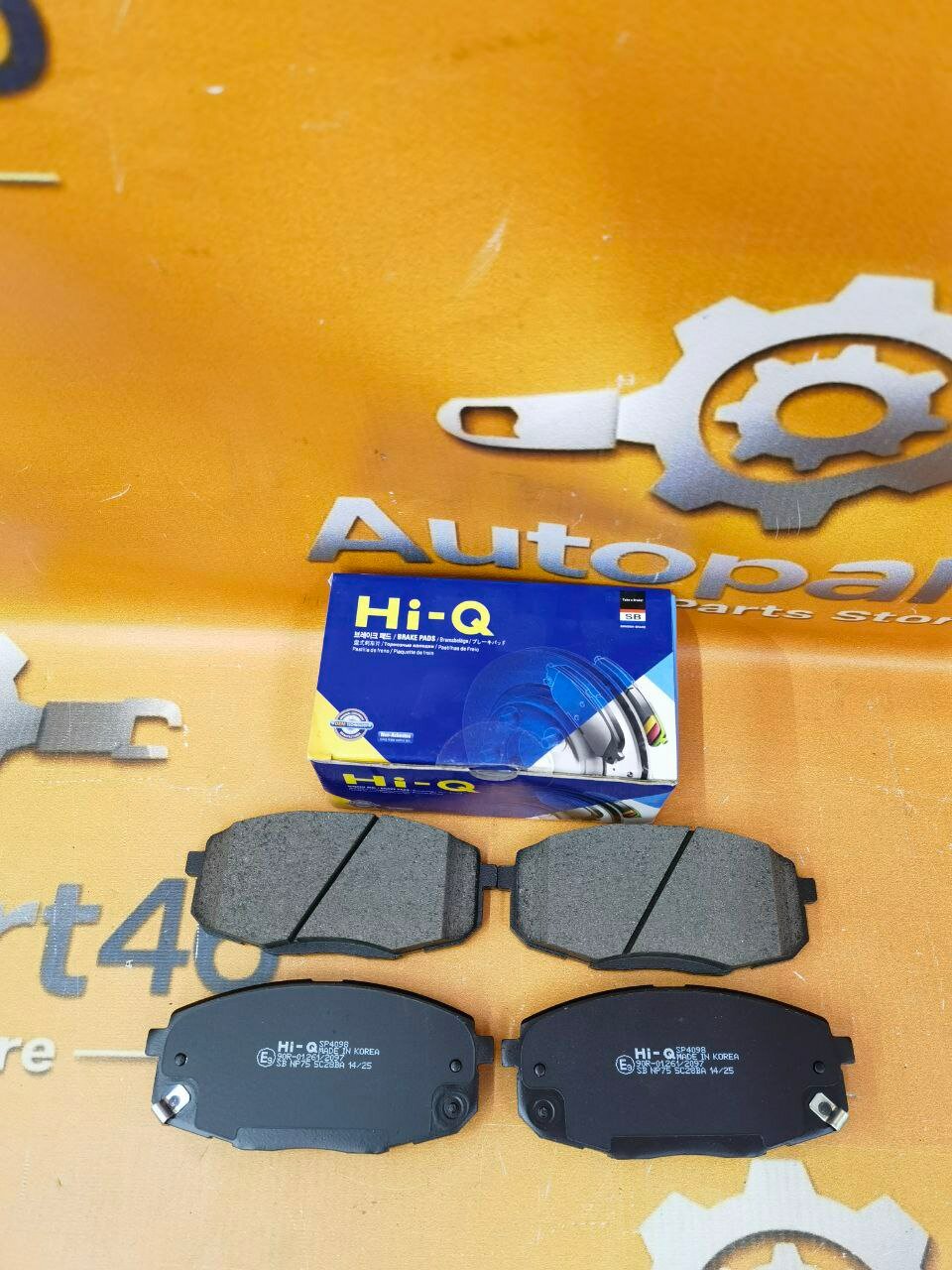 Передние колодки Хендай Крета HYUNDAI Creta Sangsin HQ Корея отличное качество