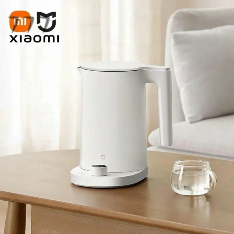 Электрический чайник Электрический чайник Mijia Smart Thermostatic Kettle 2 Pro 1.7L (MJJYSH01YM) N, белый