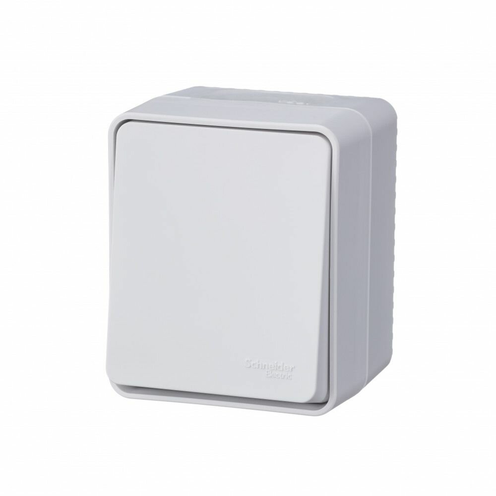 Переключатель 1-клавишный IP54 10А 250B белый Profi54 AtlasDesign ATN540161