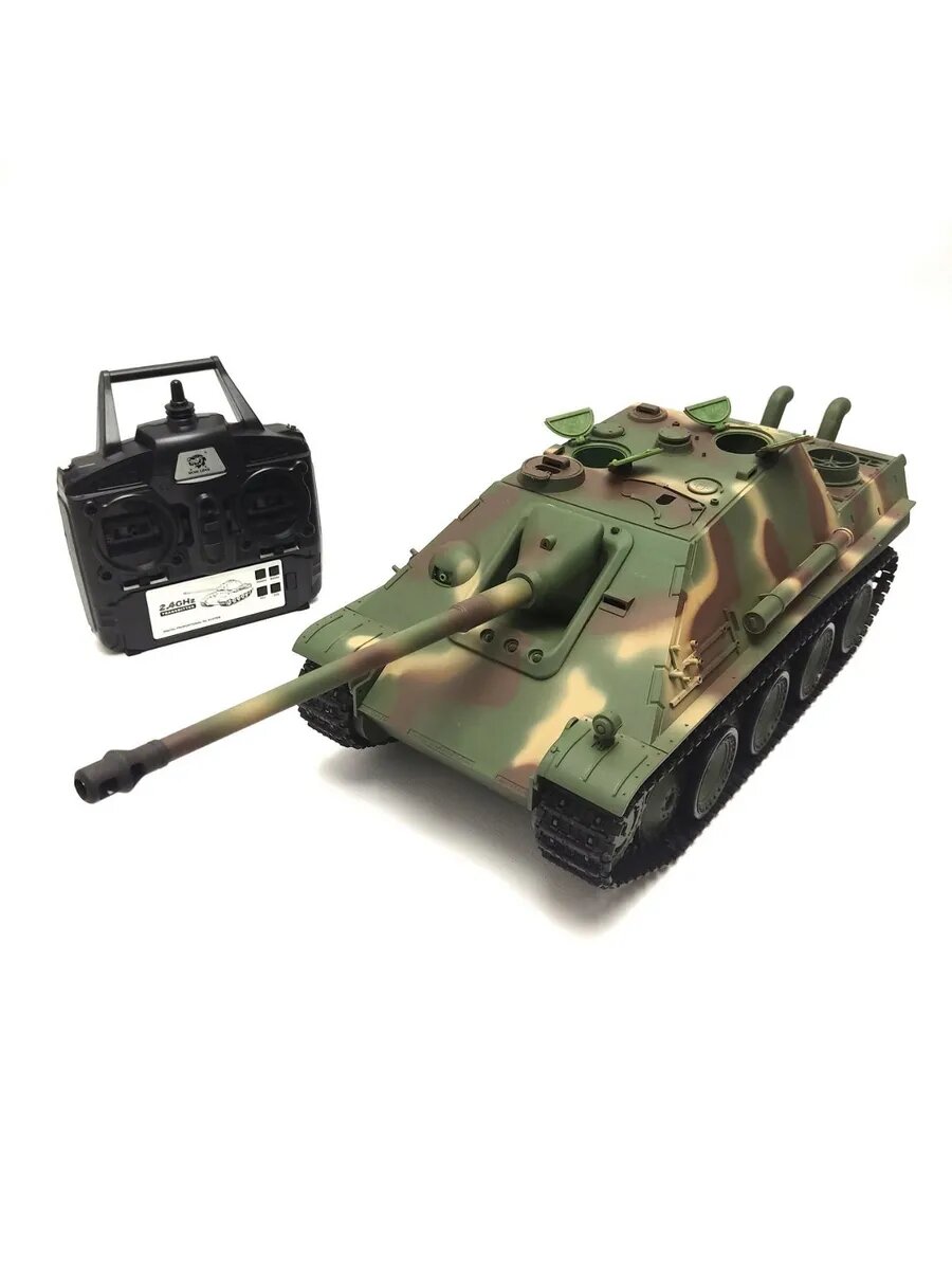 Радиоуправляемый танк Heng Long Jagdpanther 3869-1, масштаб 1:16, 14+