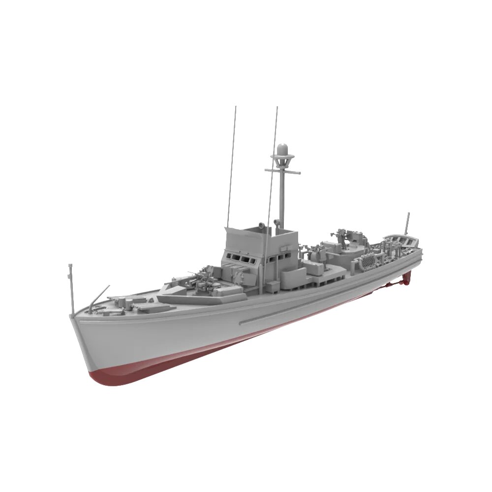 Модель корабля USN SC-497 Class 1/350, цвет 700, full hull