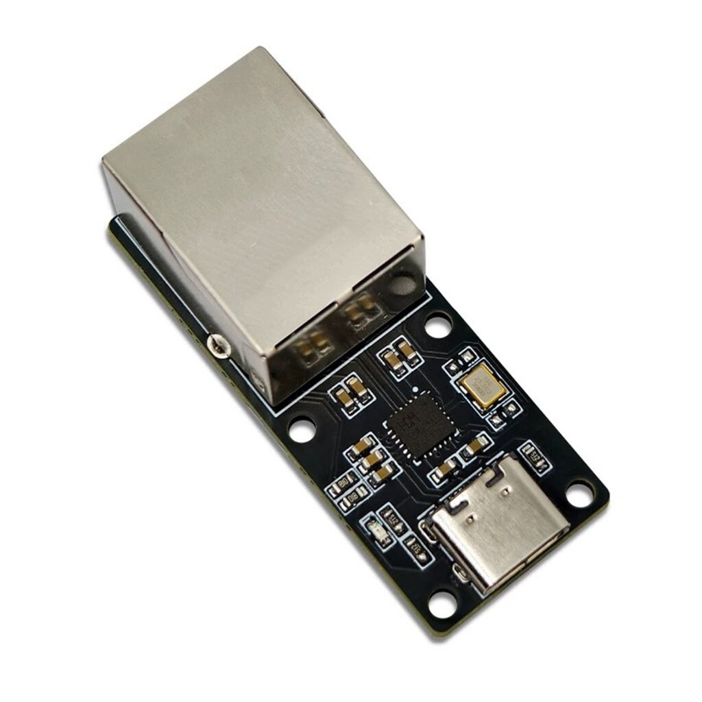 Портативные Ethernet-Адаптеры USB Type C Со скоростью 100 Мбит/с Подключают и Воспроизводят Модуль LAN-конвертеров