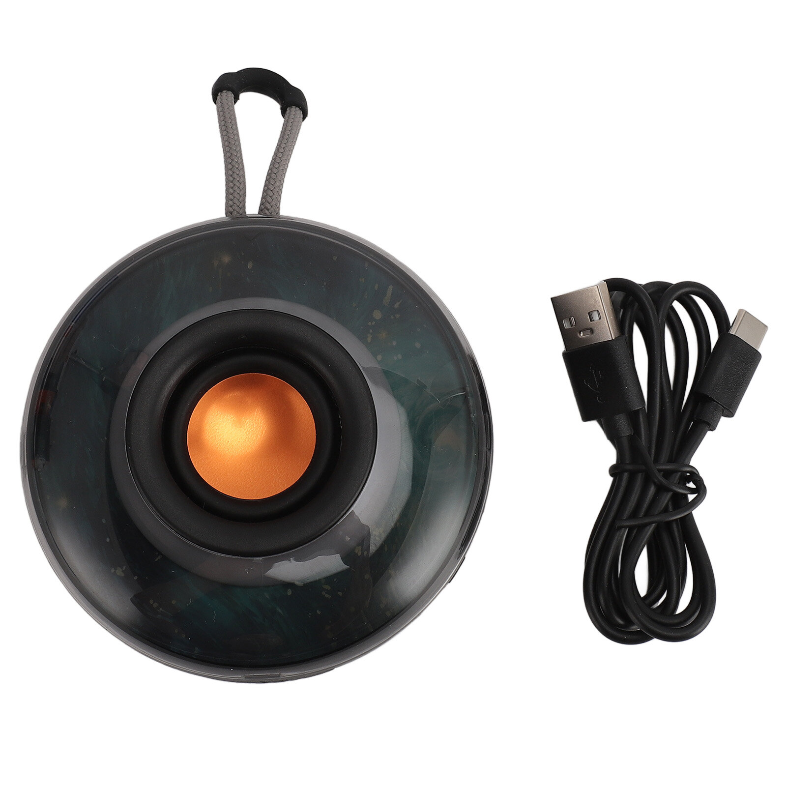 Портативная Bluetooth-колонка мощностью 10 Вт, громкий звук, RGB-подсветка, водонепроницаемая, беспроводная, с микрофоном, для спорта, бассейна, пляжа, кемпинга.