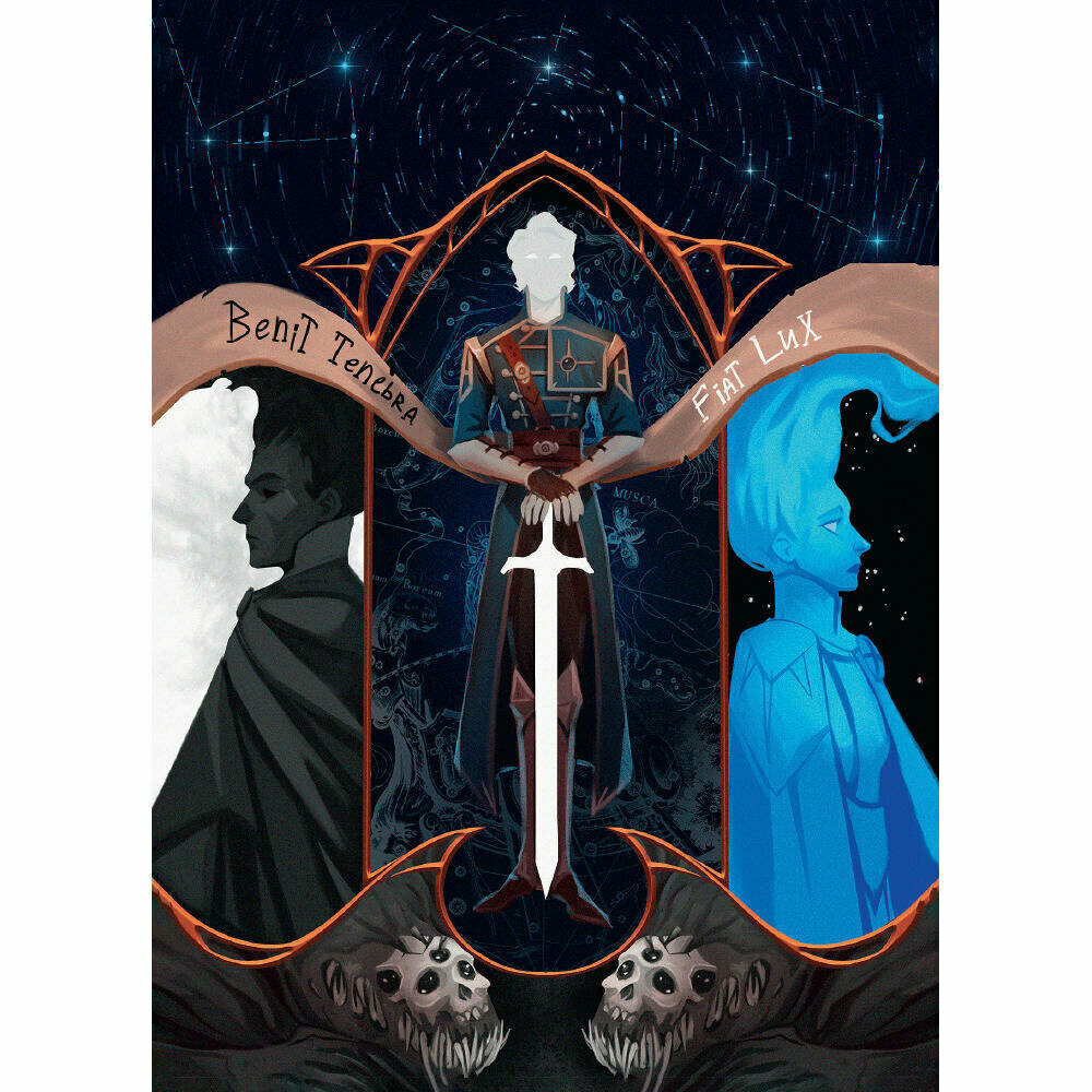Открытка "Lux & Tenebra" Эквилибрис