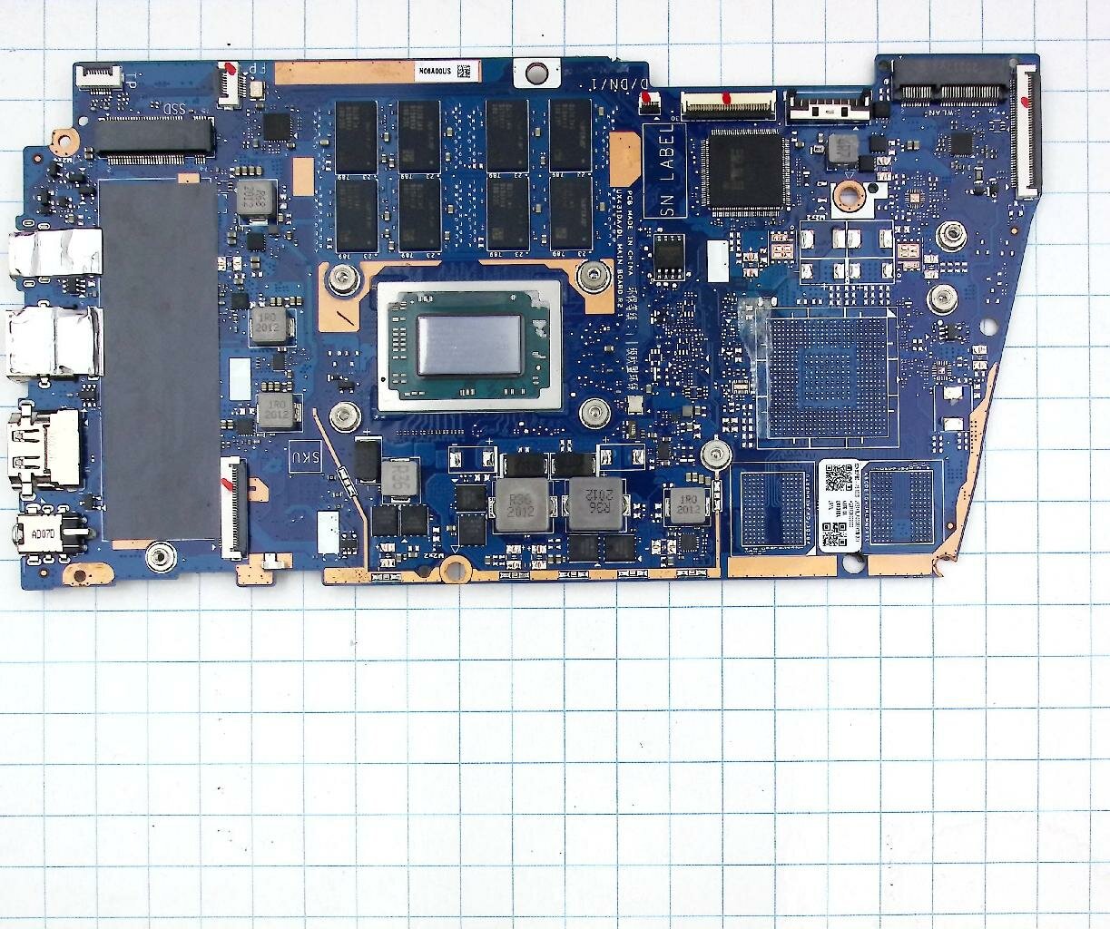 Материнская плата ASUS UX431DA UMA, R5 3500U под восстановление (039267)