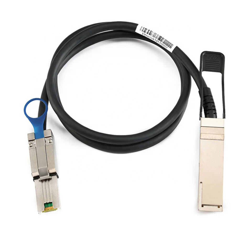 Внешний кабель SAS 1M QSFP SFF-8436 на SFF-8088 для DS4243 DS4246