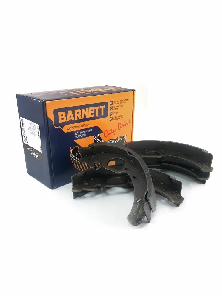 Колодки тормозные задние Barnett City Drive Калина, Приора, Гранта с АБС LD206S