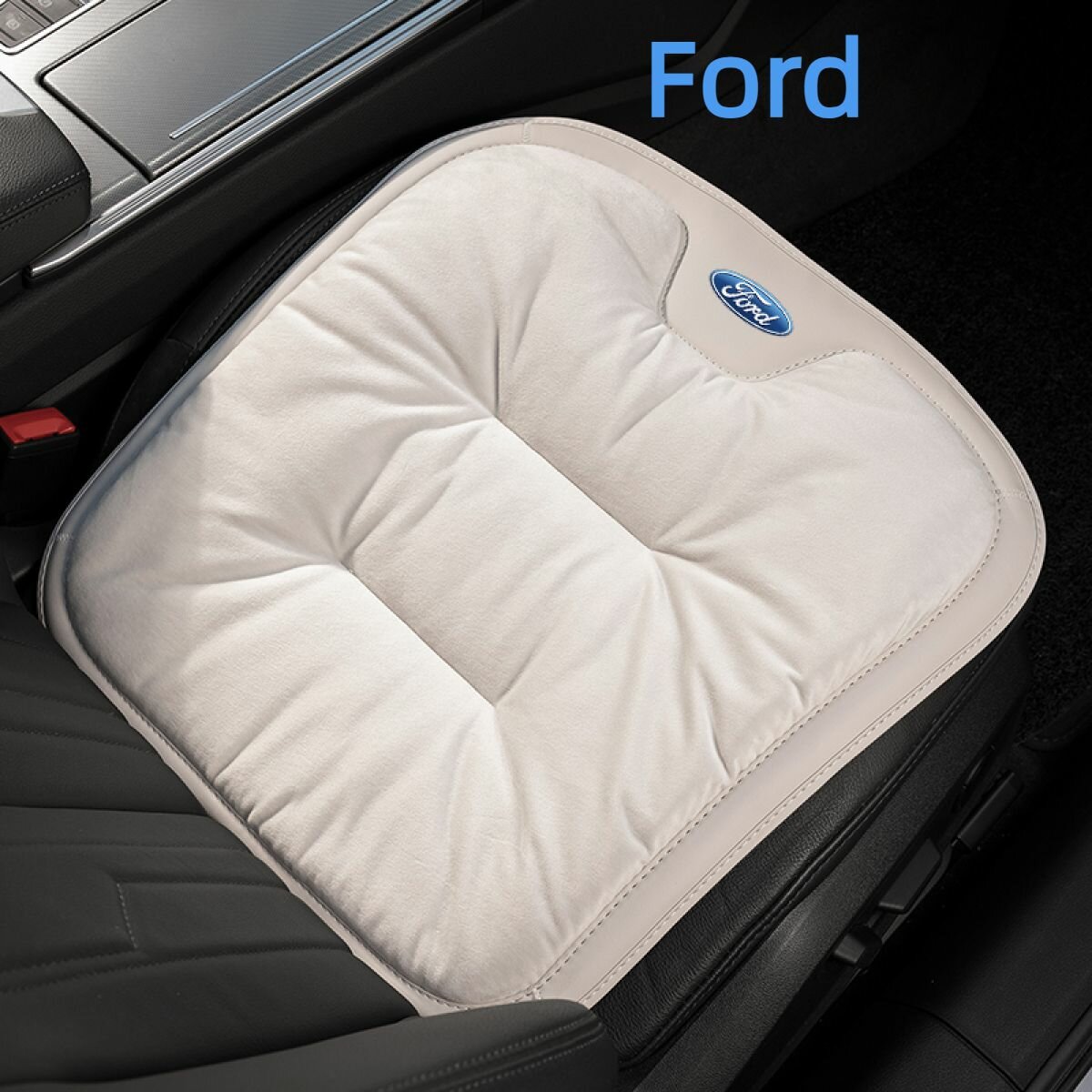 Зимняя плюшевая подушка для автосиденья Ford — универсальная для Fusion Mondeo S-MAX FOCUS и других моделей в салон