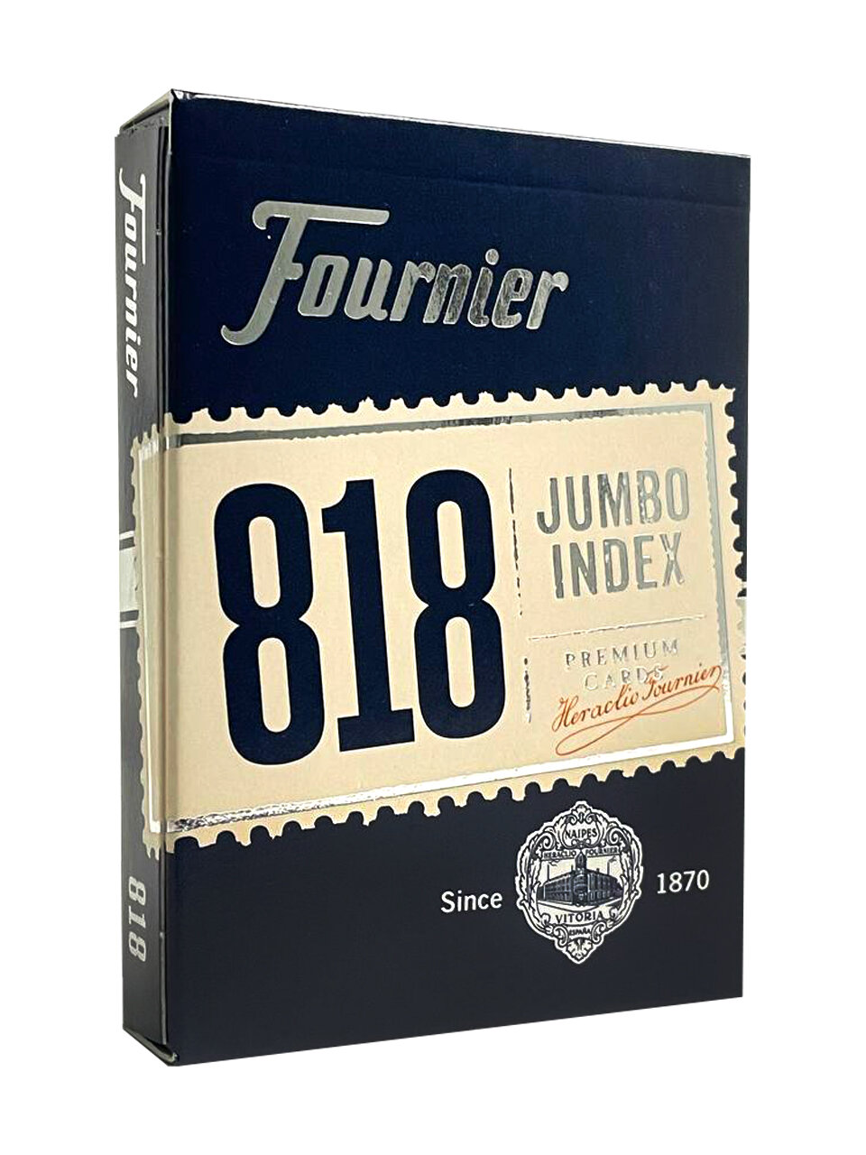 Карты "Fournier 818 Jumbo blue"
