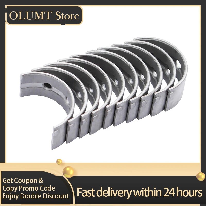 Размер 33 мм ~ 32 мм, детали двигателя мотоцикла, основной подшипник коленчатого вала для HONDA CB600F Hornet 600 CBF600S CBR600F CBR600F3 Oversize25 32.75mm