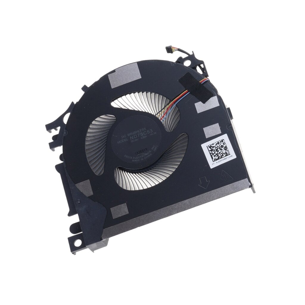 Вентилятор CPU GPU Вентилятор охлаждения ноутбуков DC5V 4Pin 4wires Вентилятор охлаждения кулеров для ноутбуков 15 G7 Часть