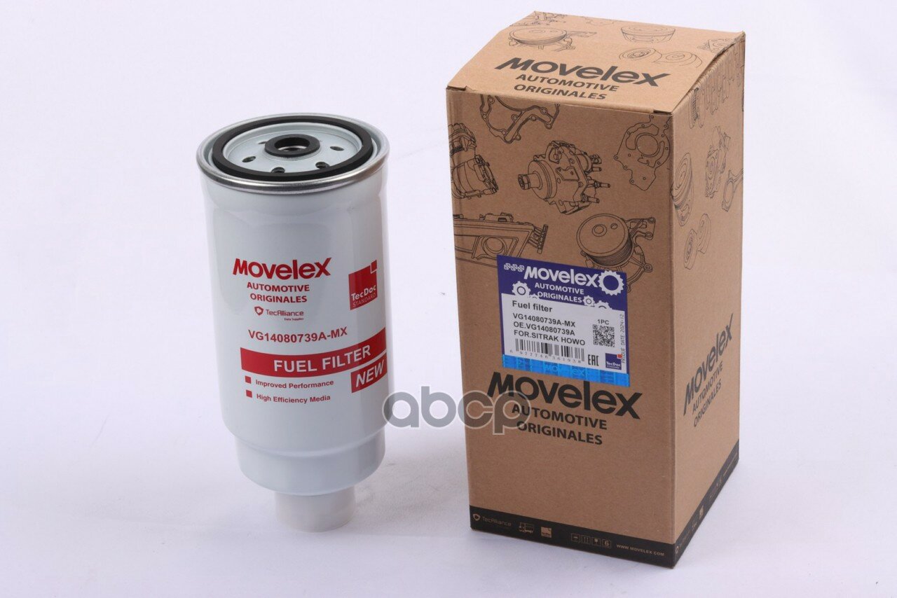 Фильтр топливный SITRAK HOWO тонкой очистки MOVELEX MOVELEX арт. VG14080739A-MX