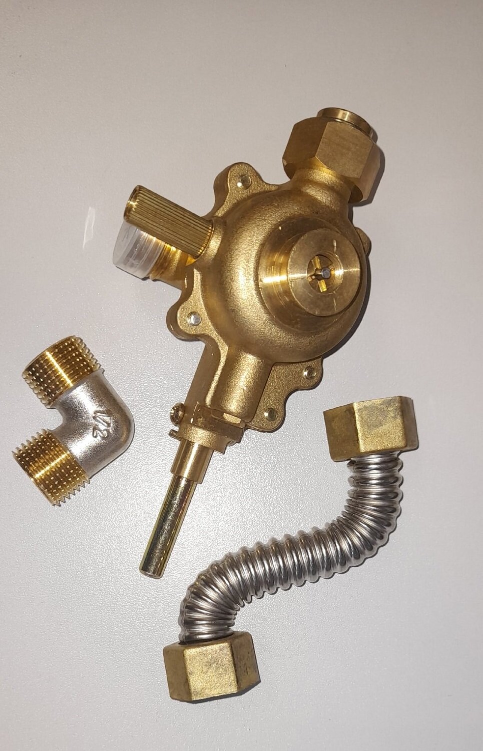 Водяной узел ВПГ NEVA 5513, 5514 (аналог с трубкой), аналог замена водяной Нева 5514 арт:3224-20.00, 3224-27.00