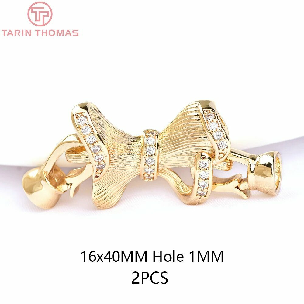 Застежки для браслетов TARIN THOMAS, 16x40MM, 2шт