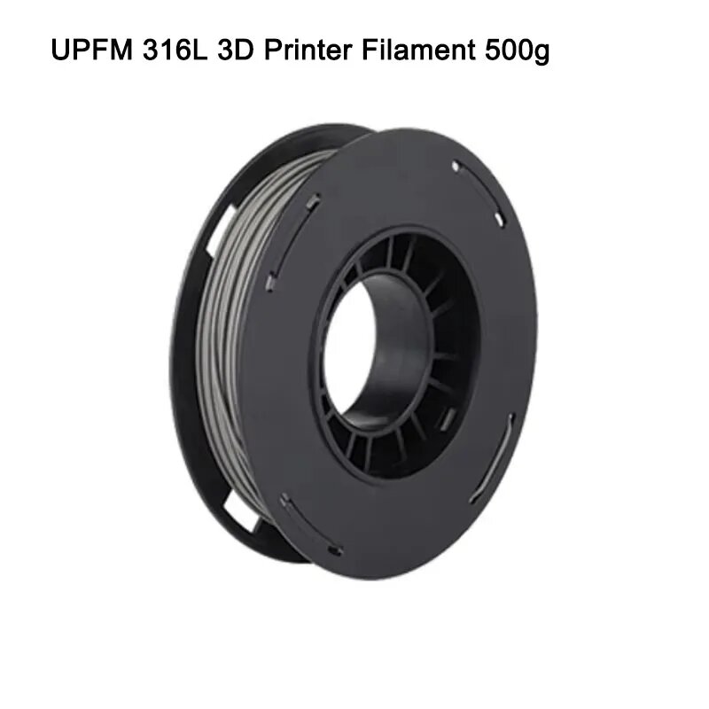 UPFM-316L печатная нить из нержавеющей стали для расходных материалов для 3D-принтеров Материалы FFF 3D-принтера 1,75 мм 750 г UPFM 316L 500g