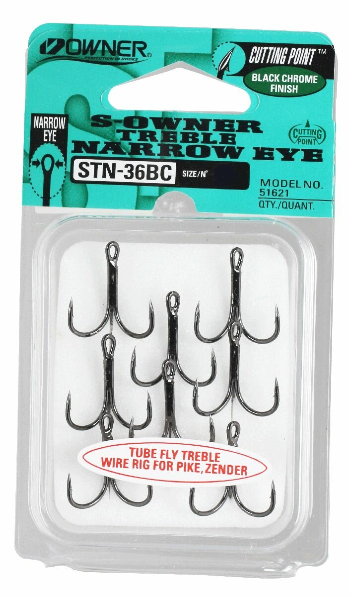OWNER Крючок тройной STN-36BC №4 7шт