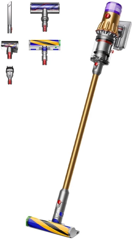 Пылесос Dyson V12s Detect slim submarine (SV46), gold, GB