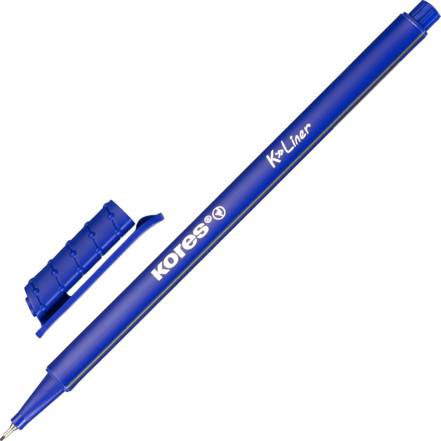 Линер Kores 0.4мм синий 28101