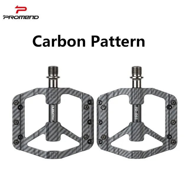 PROMEND PD-R65 Нейлоновые велопедали Серый, R65-Carbon pattern