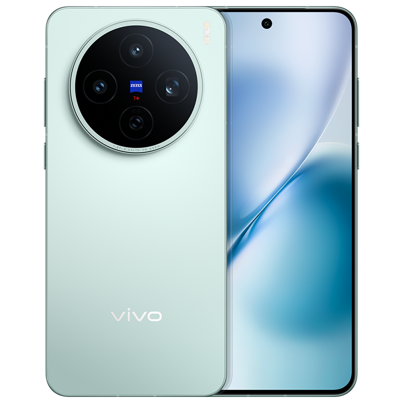 Смартфон vivo X200s, DNT 9400+, Телеобъектив Zeiss Super Periscope, батарея 6200 мАч, 16 ГБ + 1 TБ, мятно-синий