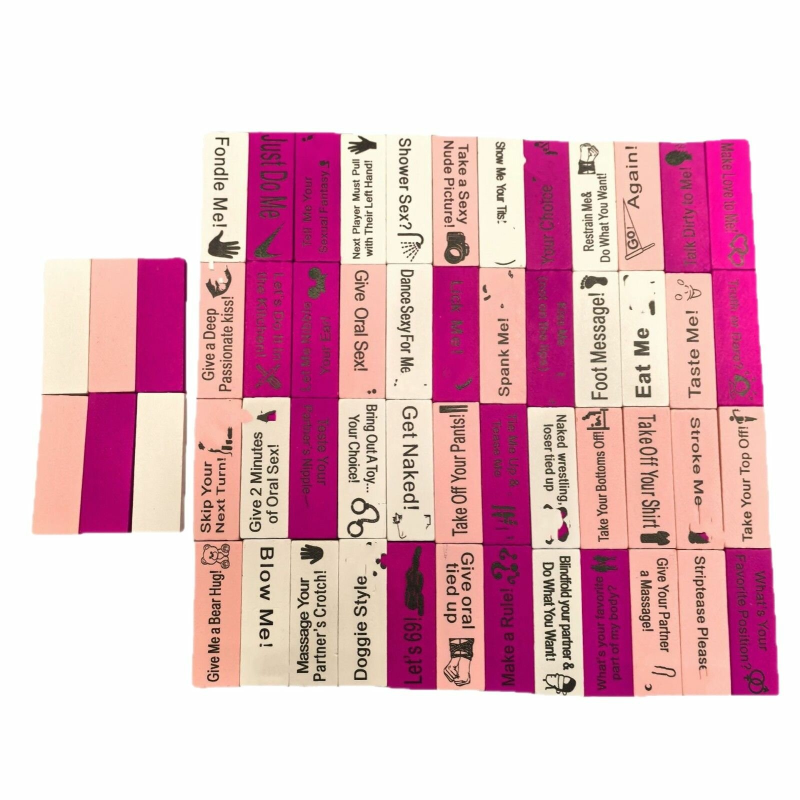 Декоративные кубы для пар с элементами интимных игр