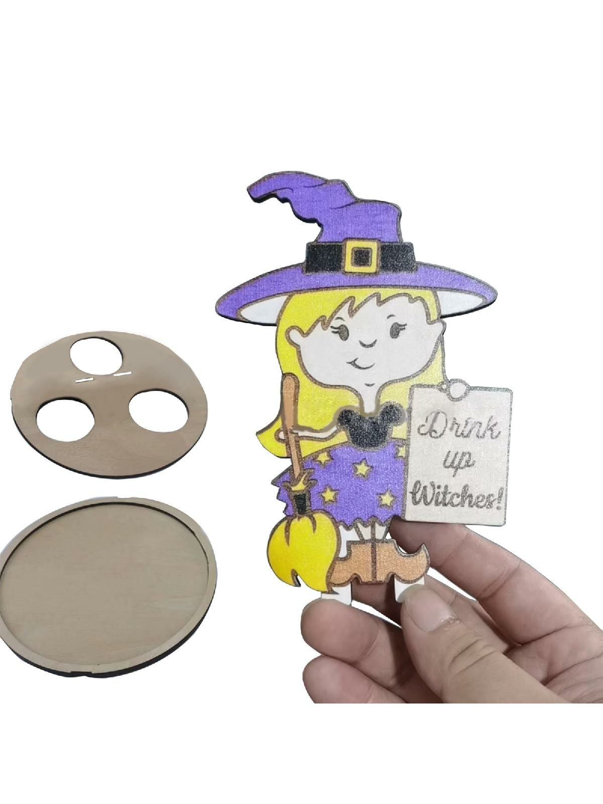 Забавная винная стойка для бутылок с напитками, органайзер для бутылок с вином, держатель для бутылок на Рождество, украшение дома на день рождения