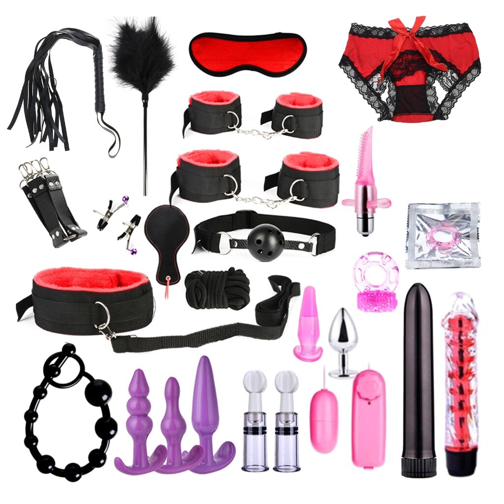 26x эротические пары БДСМ секс-игрушки наручники кнут безопасный вибратор подарок для женщин и мужчин