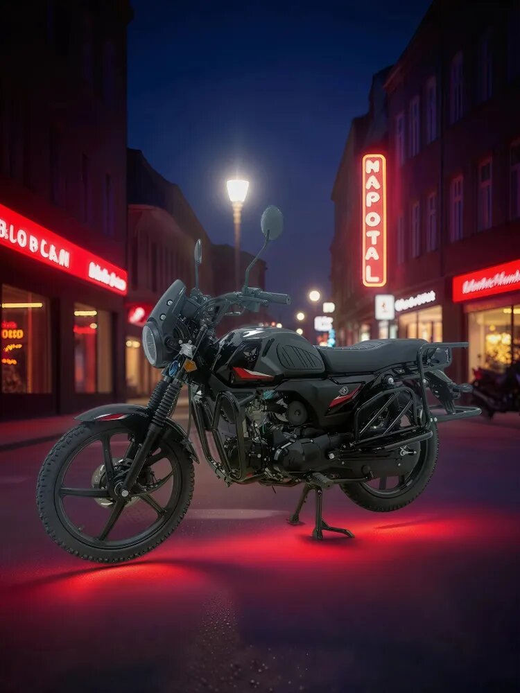 Мопед TRIGGER BLACK 110 см3 (49,9 см3)