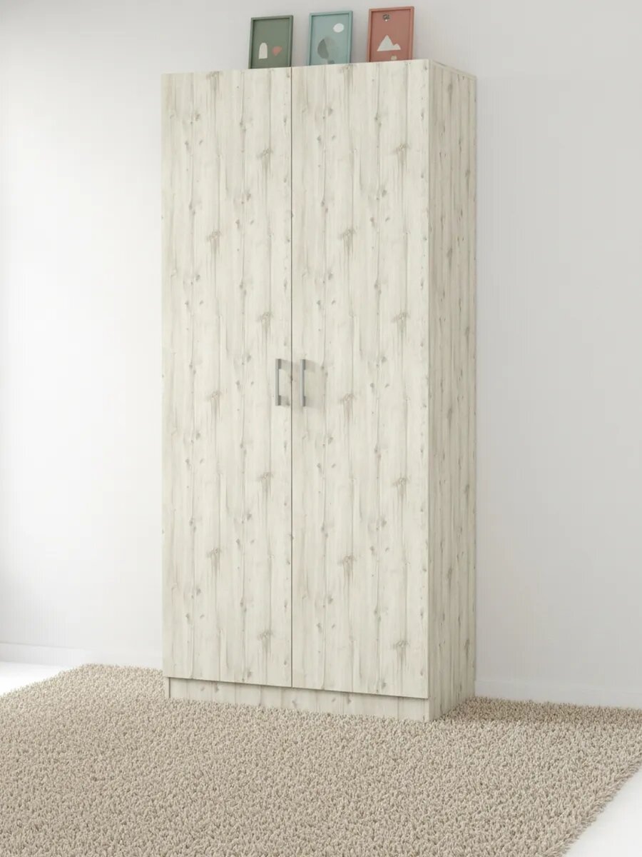 Деревянный распашной шкаф FRESTER в спальню с полками для одежды, от производителя