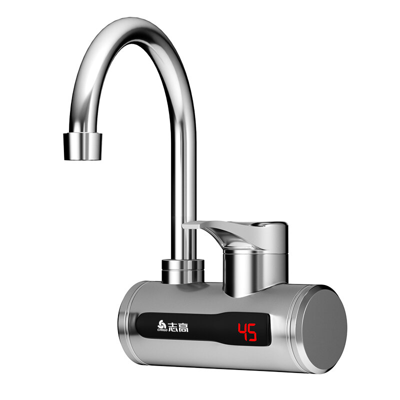 Электрический смеситель CHIGO C1 Electroplated Universal Head, chigo c1 electroplated