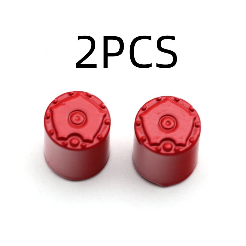 Металлическая декоративная гайка для заднего колеса 1/24 RC грузовика Italeri Красный, Красный