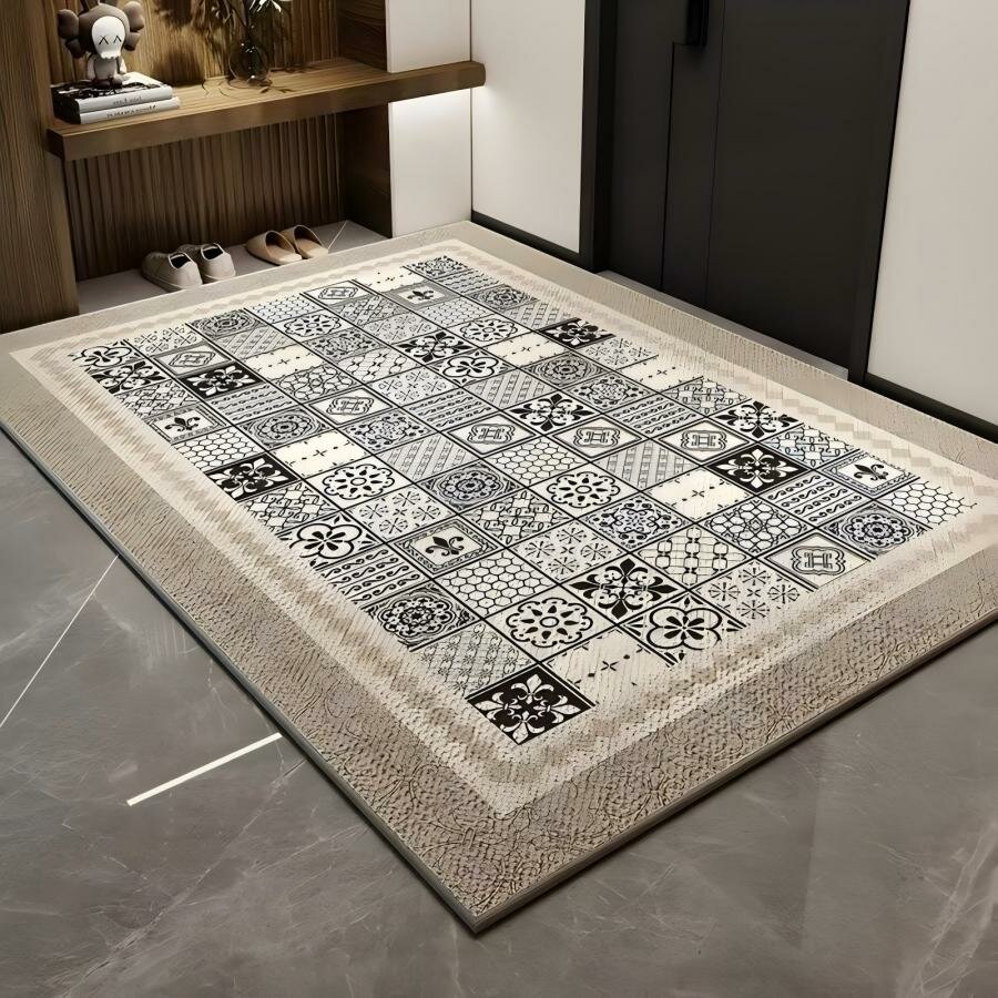 YYD Carpet Коврик придверный, 0.9 x 1.2 м，Толщина около 8 мм