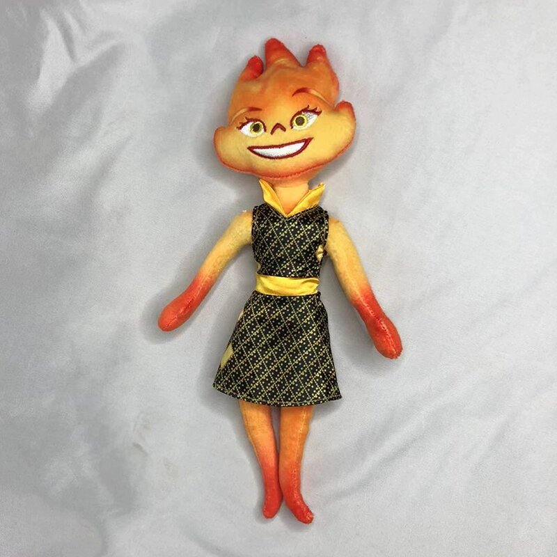 Плюшевые игрушки Crazy Elemental City: Элементарный Апо и Пламя Печи — игрушки для игр в воде и огне, метрополис из