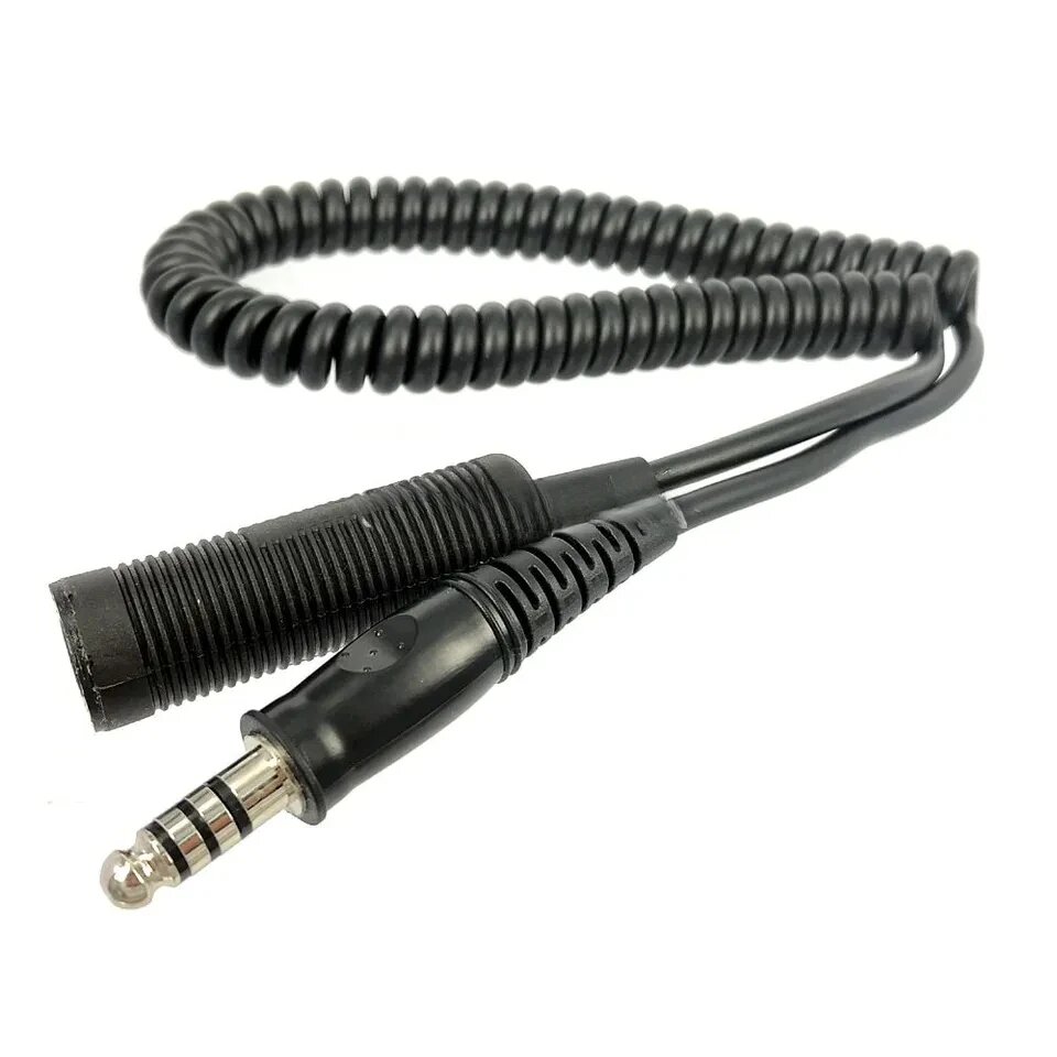 U-92A/U для U-174/U Военный вертолет, тактическая гарнитура, удлинительный кабель для расширения стандартных военных моноразъемов U-174/U