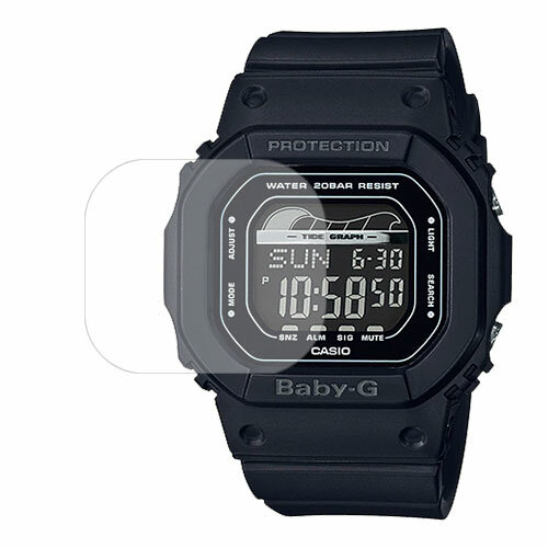 Скрин Мобайл защитный экран для часов Casio BLX-560-1 из гидрогелевая плёнка прозрачная