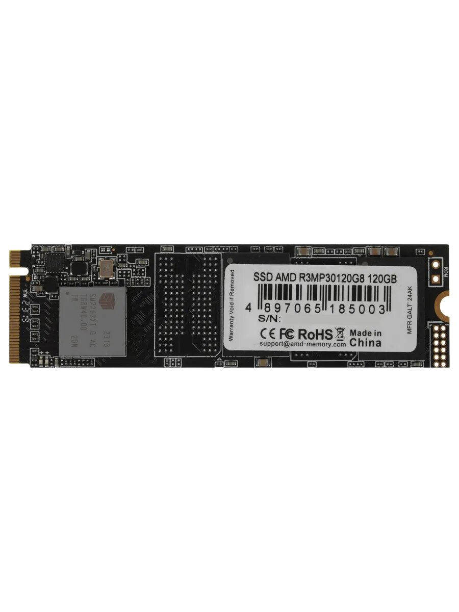 Накопитель SSD 120 ГБ R3MP30120G8 M.2 2280 (R3MP30120G8)