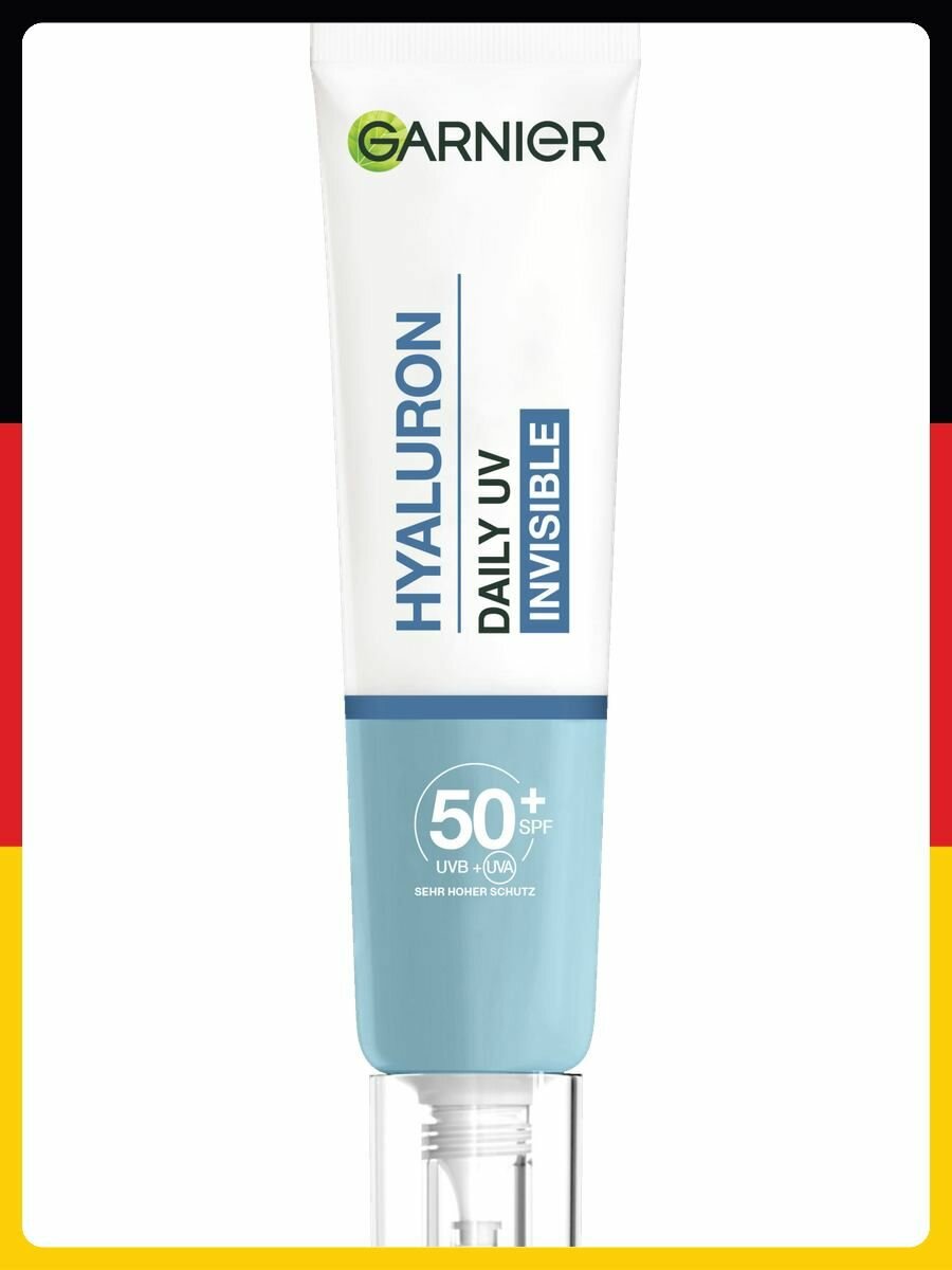 Дневной крем Garnier Hyaluron Barrier Protect Daily UV Fluid Invisible SPF 50, 40 мл