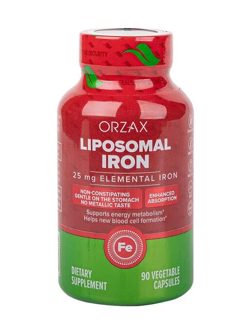 Орзакс Липосомальное железо капсулы 650мг N90